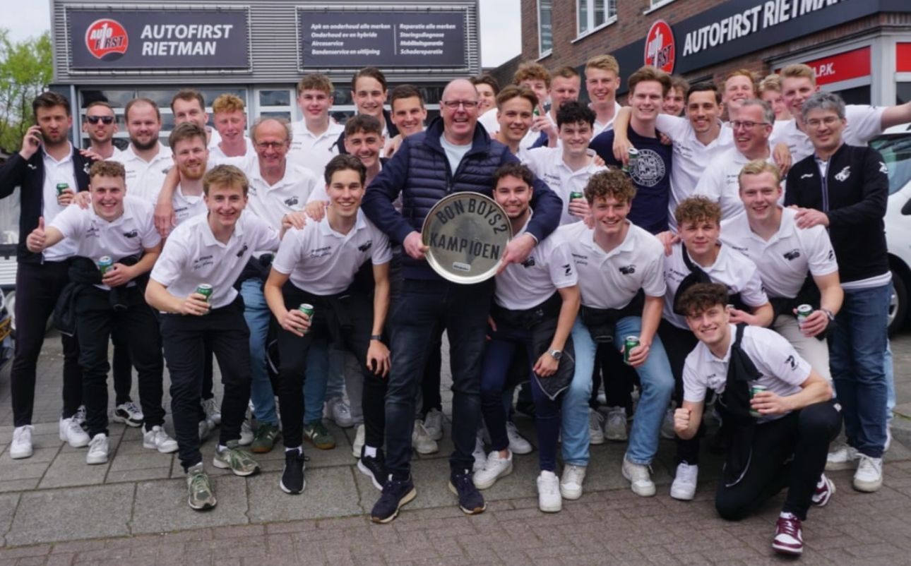 Bon Boys 2 pakt de titel en keert terug op het hoogste niveau - Bon Boys